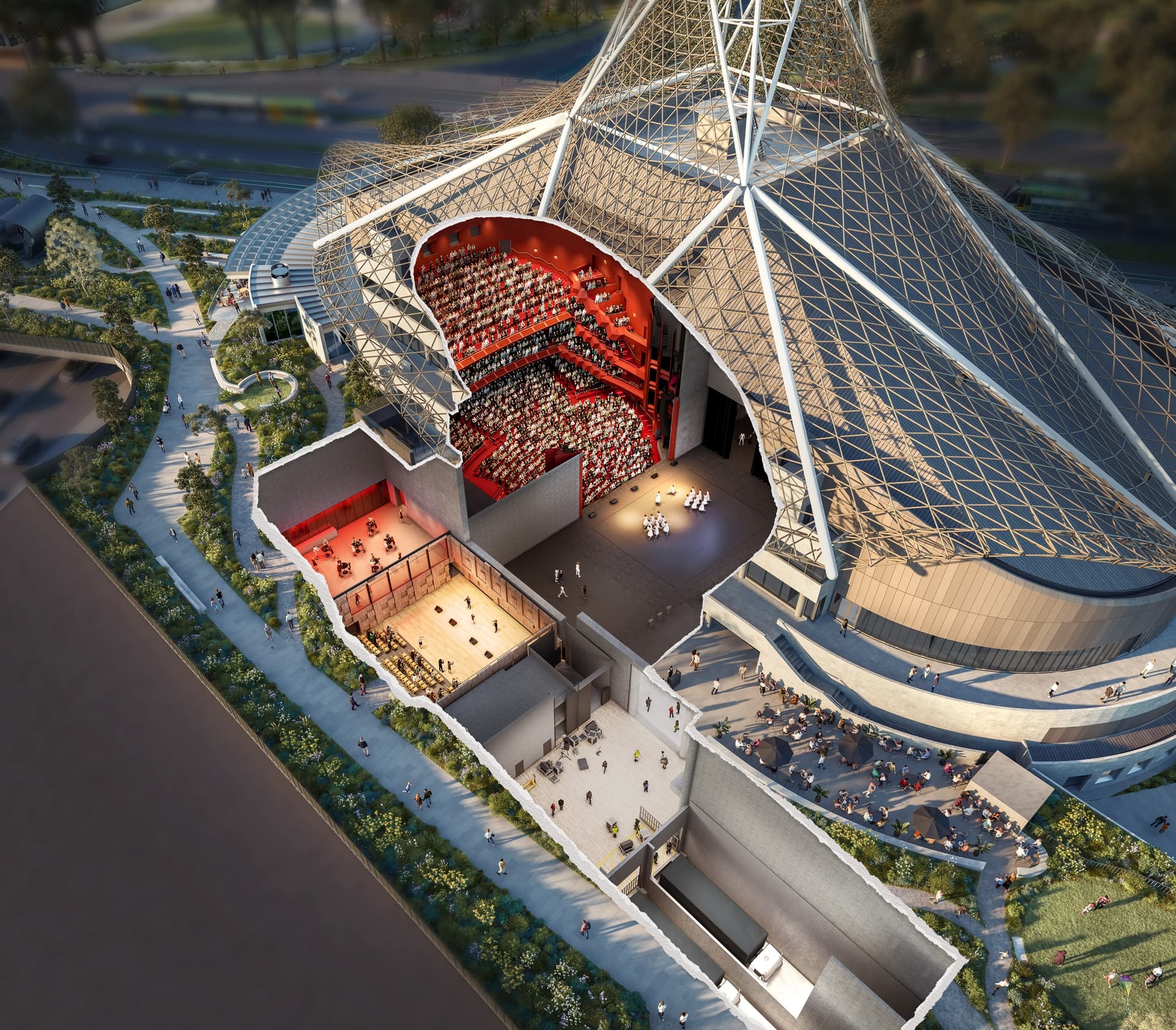 Arts Centre Melbourne Upgrades - Melbourne Arts Precinct